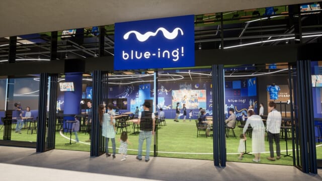 疾走感を体感せよ！サッカーの没入体験型新施設「blue-ing!」カフェ＆バーにも注目【文京区12月23日オープン】 | アーバンライフ東京